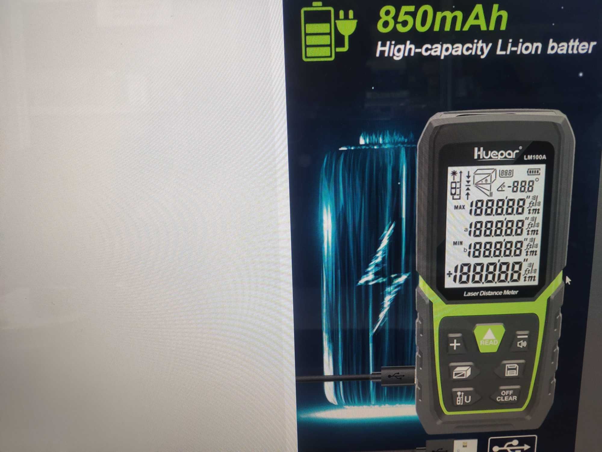 Лазерна рулетки Xiaomi Hoto-QW1, или Huepar laser LM50 гр. София Славия ...