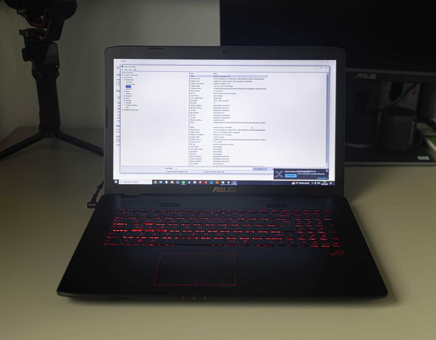 Laptop Asus Rog 17 inch i7, 2.60GHz, 32 GB, 64bit, GTX 960M, SSD Navodari • OLX.ro