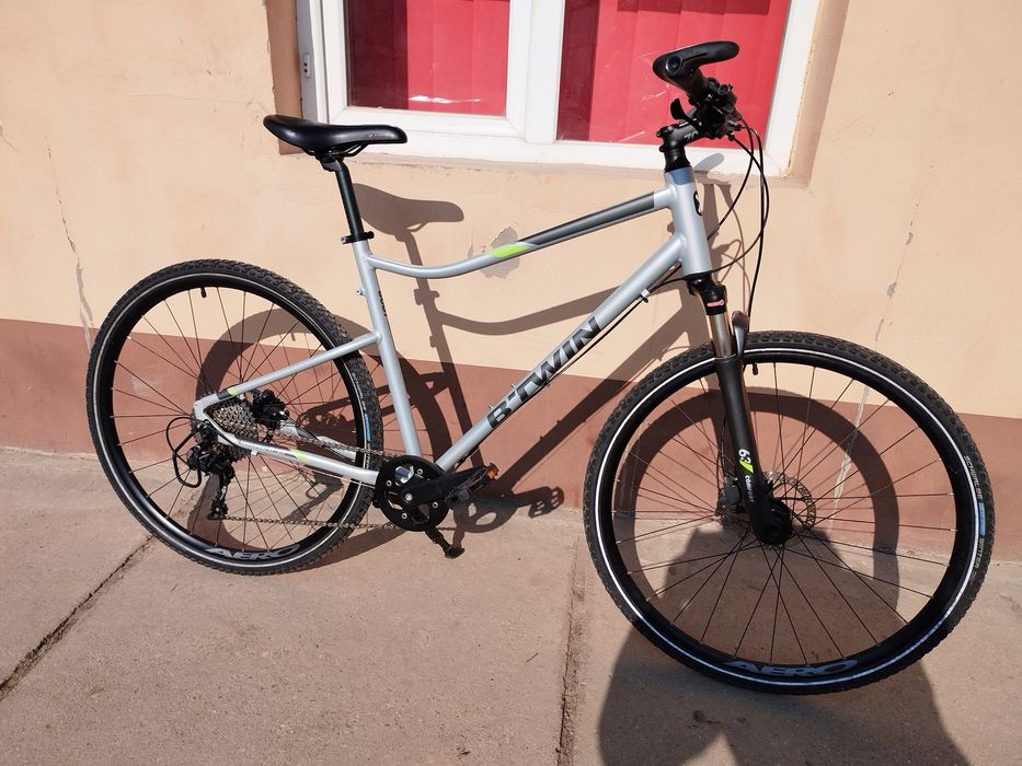 Bicicleta treking Btwin Riverside 900,28er,fr hidr,Aluminiu,1x10 ...