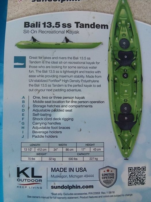 Caiac NOU profesional lacuri mare rauri pescuit 3 locuri montaj motor ...