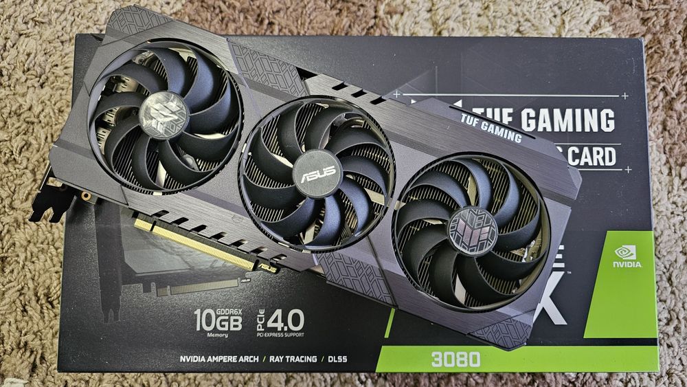 Placa video RTX 3080 Asus TUF Gaming 10Gb GDDR6 256-bit Turda • OLX.ro