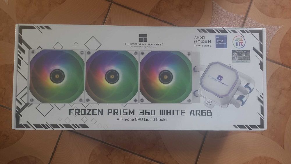 Cooler cpu , racire apa, aio 360 , argb , pt. i5 14600k sau i7 14700k ...