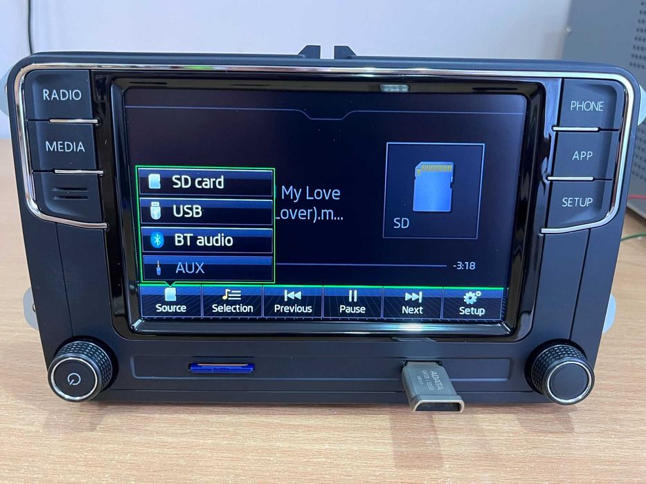 RCD 360 PRO SKODA,MIB2-model RNS 510-Apple Carplay-Android auto ...