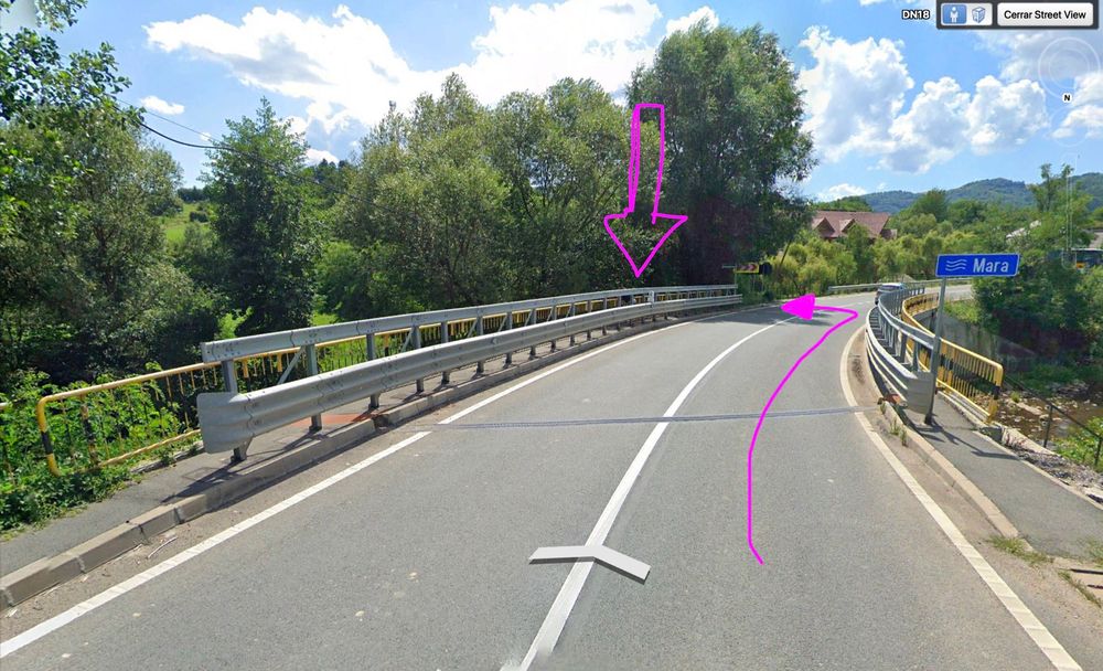 Teren intravilan in localitatea Mara cu 200m deschidere la râul Mara ...