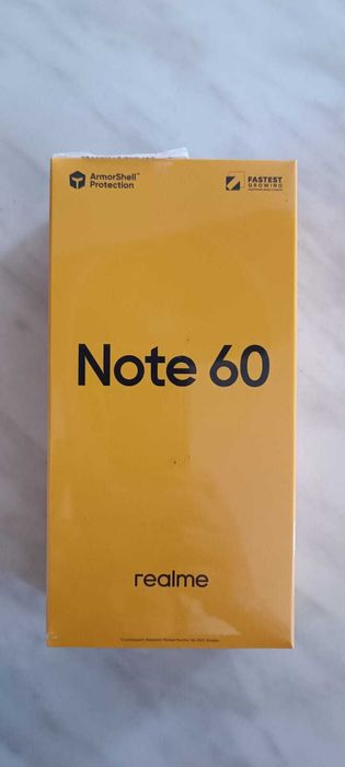 Realme Note 60, Blue, 128gb, Неразопакован с 3 години гаранция к.к. Св ...