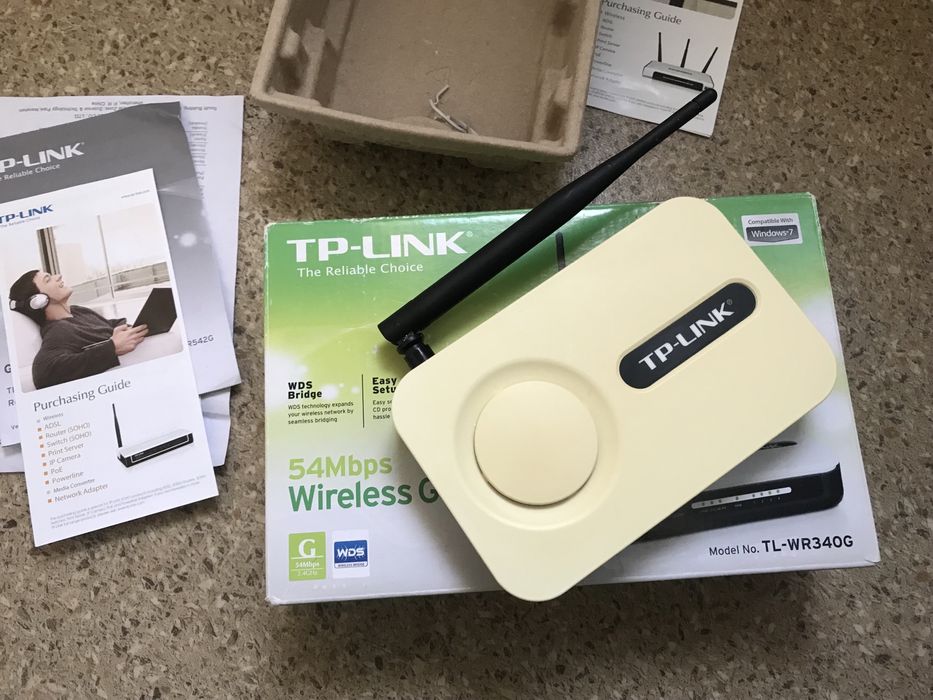 Router wireless TP-Link TL-WR340G/ 4 porturi Ploiesti • OLX.ro