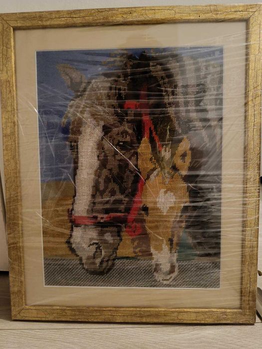 Vand tablouri goblen deosebite, inramate, lucrate manual Bacau • OLX.ro