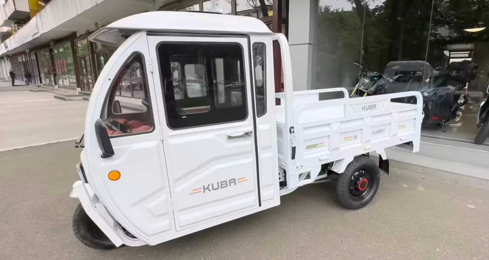 Triciclu Electric Kuba E KAMYONET motor de 3000W FARA PERMIS Alba Iulia ...