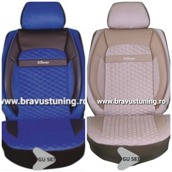 Huse scaun auto Velur Kia,Golf,PassatBMW seria 3,5,Duster,Audi,Skoda ...