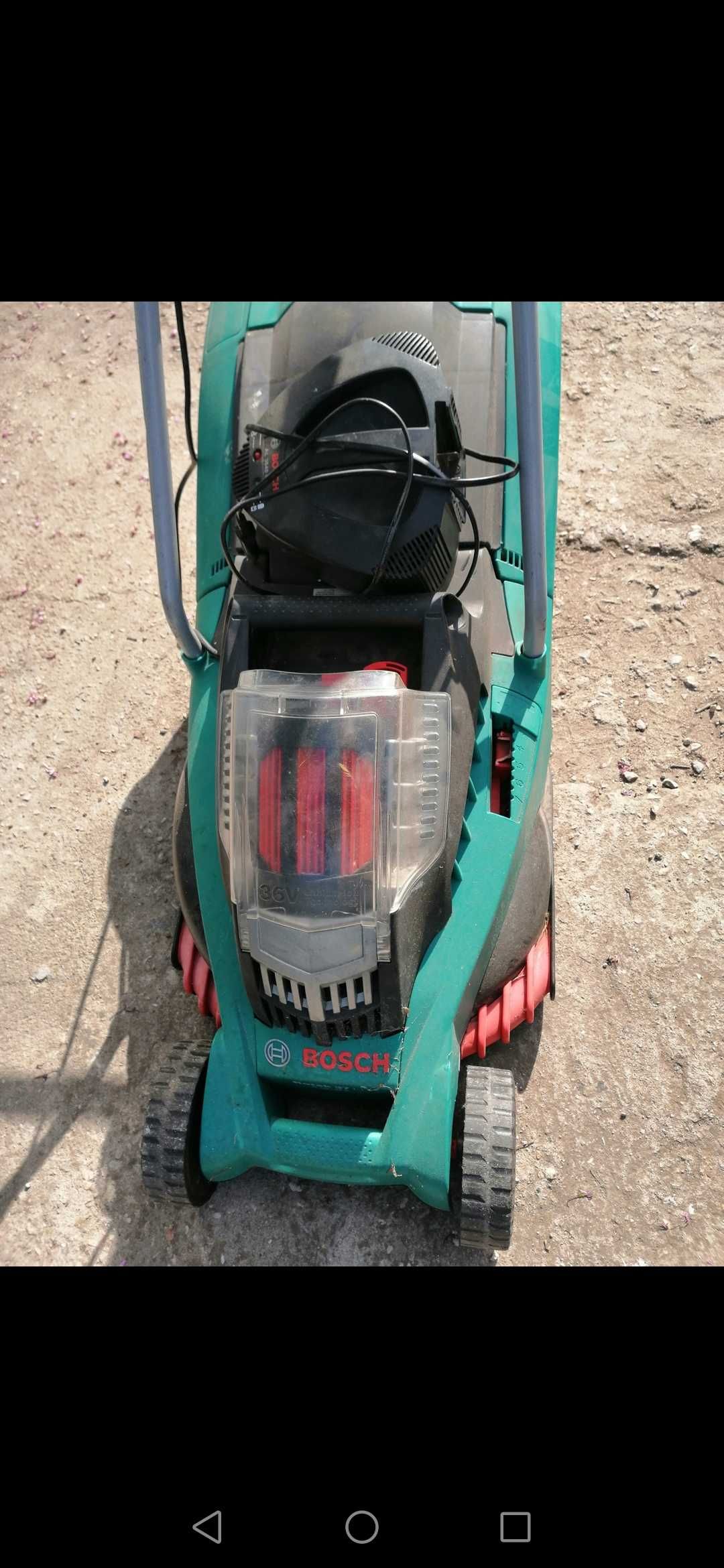 Акумулаторна косачка бош 37 гр. Хасково Бадема • OLX.bg