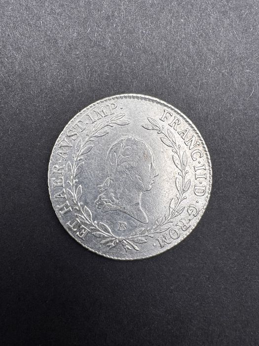 Moneda 20 Kreuzer 1806 B Austria Austro/Ungaria Franz II Bucuresti Sectorul 3 • OLX.ro