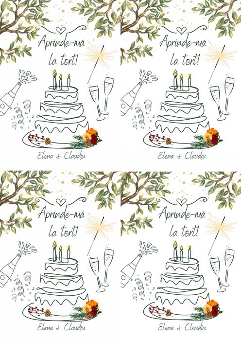 Invitatii nunta digitale Ziar de nunta, Meniuri, numar de masa Pitesti ...