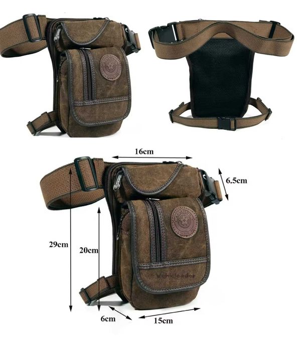 Borseta de picior geanta moto scuter atv piele textil impermeabil ...