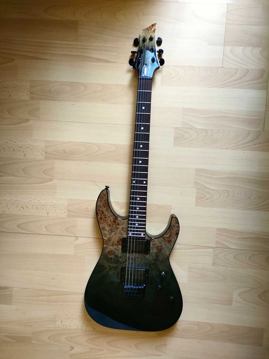 Vând chitară electrică Schecter C-1 Standard (BFBB) + pachet accesorii Turda • OLX.ro