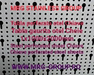 Tabla perforata Sita trior perforații Rotunde gauri Alungite otel inox Bucuresti Sectorul 1 • OLX.ro