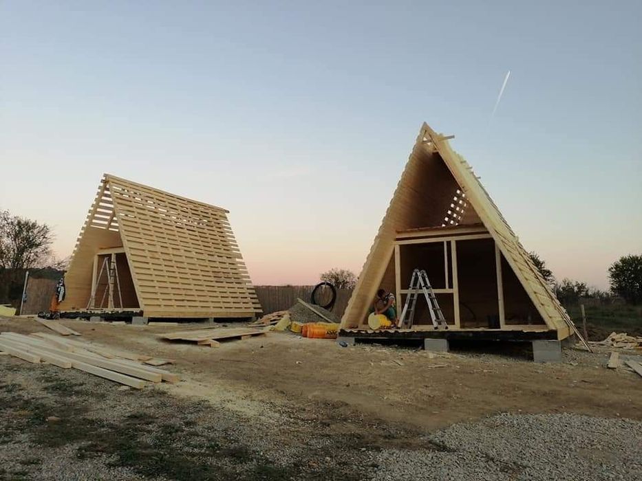 Facem case si cabane de lemn Sibiu • OLX.ro