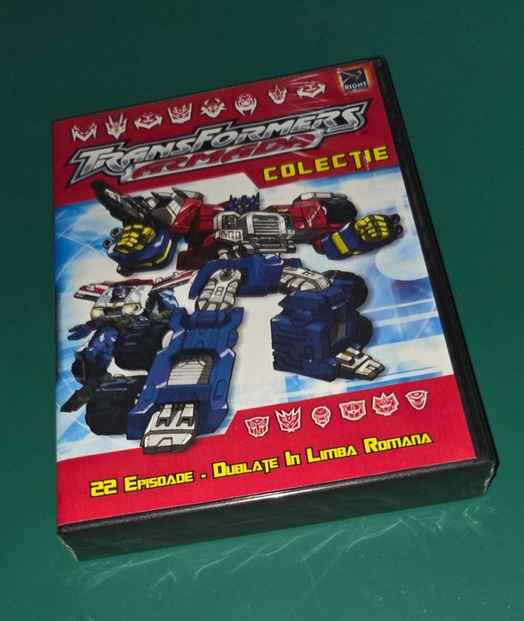 Transformers Armada - Colectie 5 DVD-uri Desene Animate Dublate Romana ...