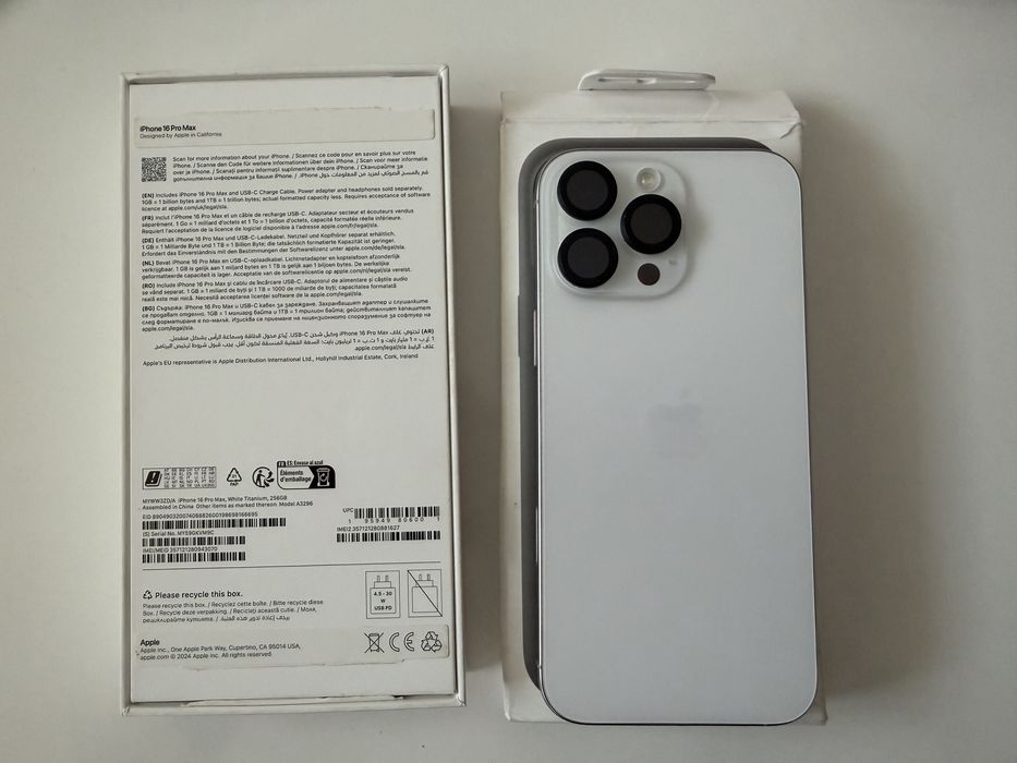 Apple iPhone 16 Pro Max, 256GB, Garantie Altex 17.12.2026 Cugir • OLX.ro