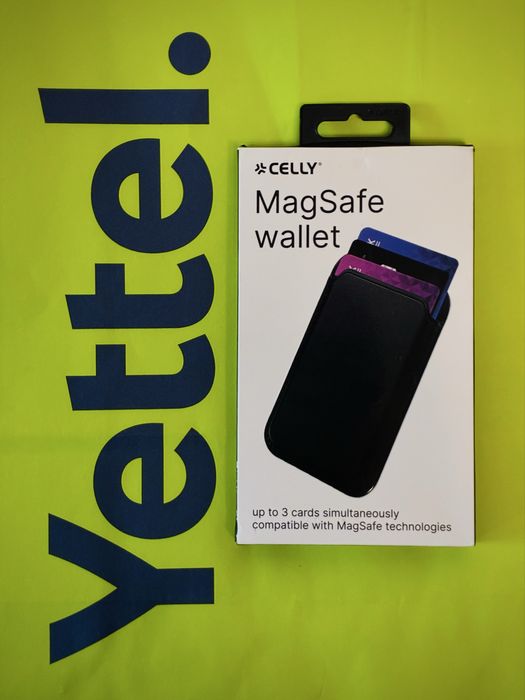 КАТО НОВ Celly MagSafe Wallet Yettel | Black / Черен гр. София Младост ...
