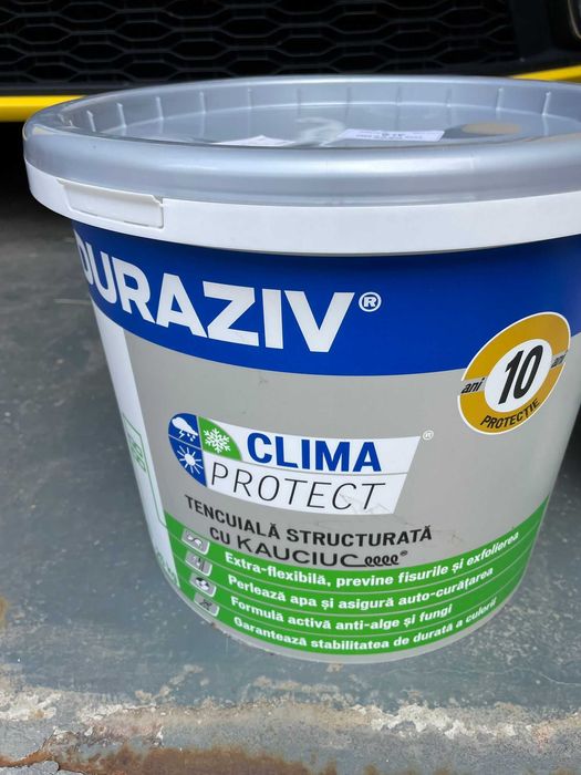 Tencuiala structurata Duraziv cu kauciuc 25kg Pantelimon • OLX.ro