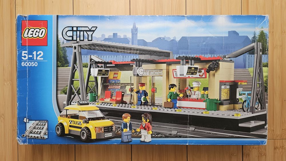 Set LEGO City 60050 Train station (gara) cutie inclusa Ramnicu Valcea ...