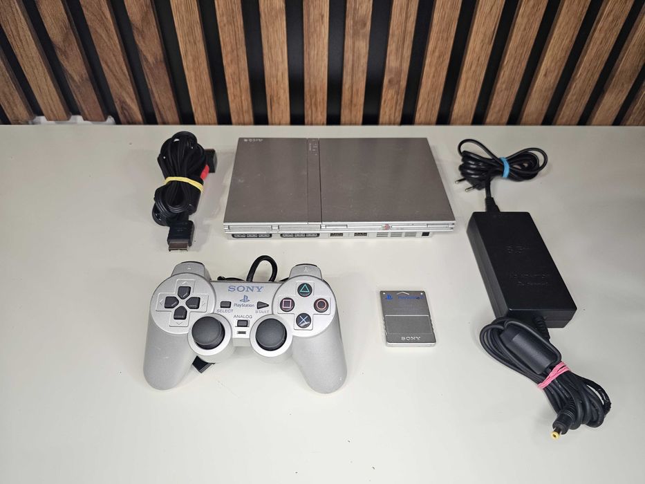 Sony Play Station 2 PS2 Slim Limited Edition Grey Chiajna • OLX.ro