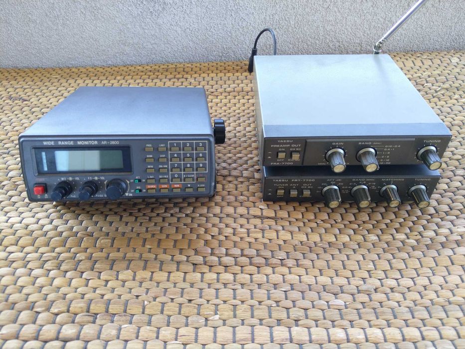 Радиоскенер AR - 2800, активна антена и тунер Yaesu FRA-7700, FRT-7700 гр. Русе Възраждане • OLX.bg