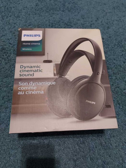 Casti TV fara fir, Philips Home Cinema, SHC5200, Negru Cluj-Napoca • OLX.ro