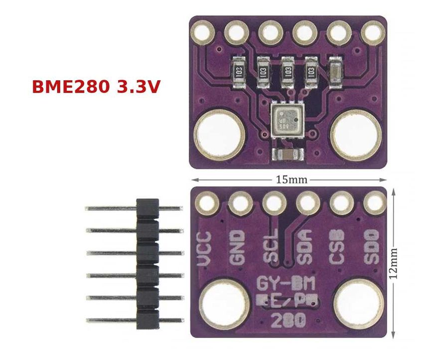 Модуль BME280 Датчик атмосферного давления, температуры и влажности: 45 000 сум - Аксессуары и ...