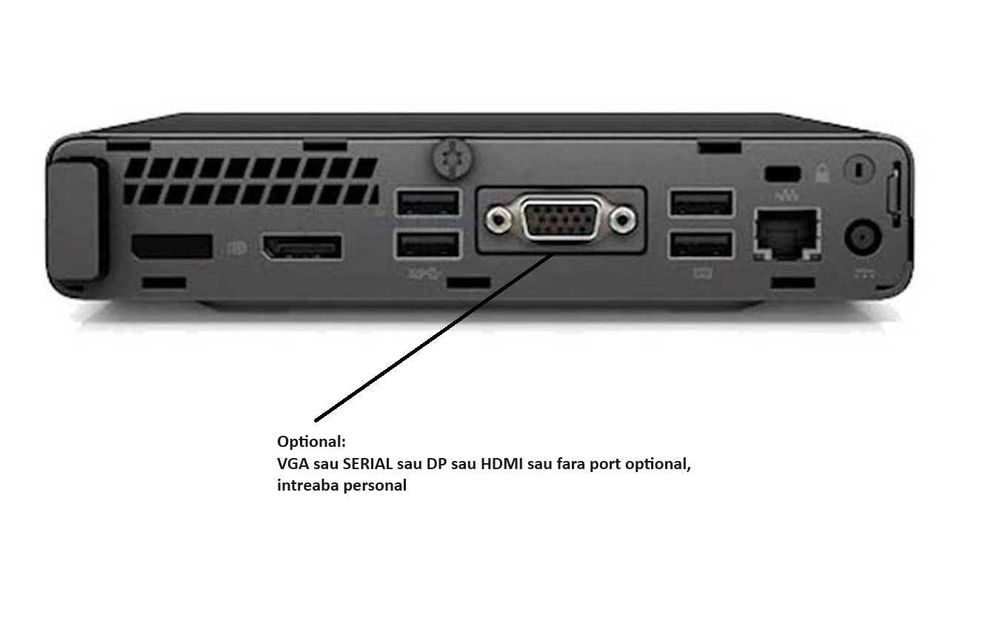 HP ProDesk 400 G4 Mini PC i5-8500T 8-32GB 128-1TB win10 3 ani garan ...