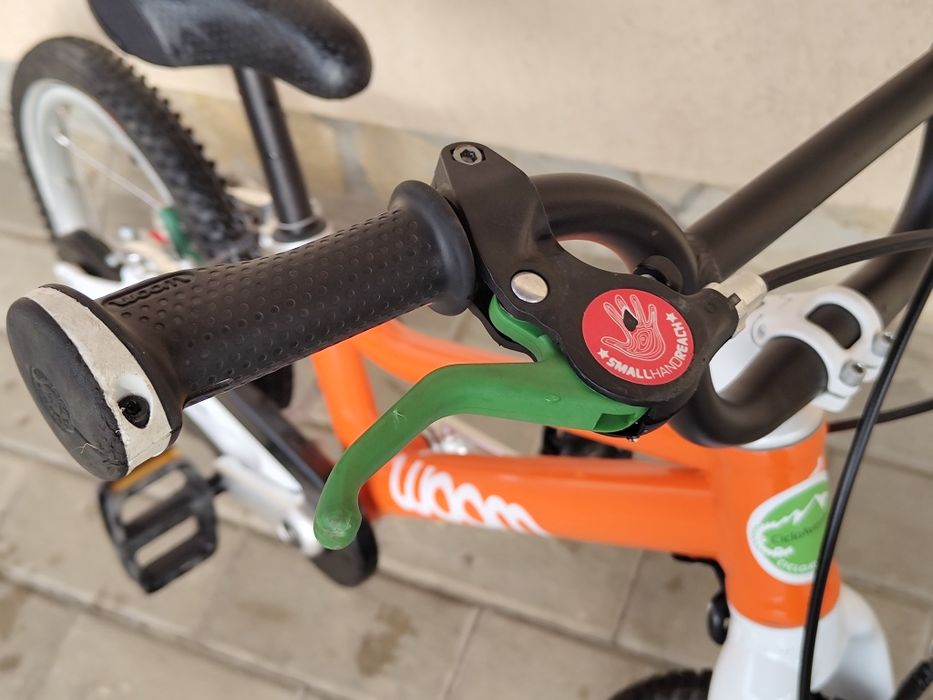 Bicicleta Woom 2 Orange folosita un sezon pentru copii 1-4 ani Sebes ...