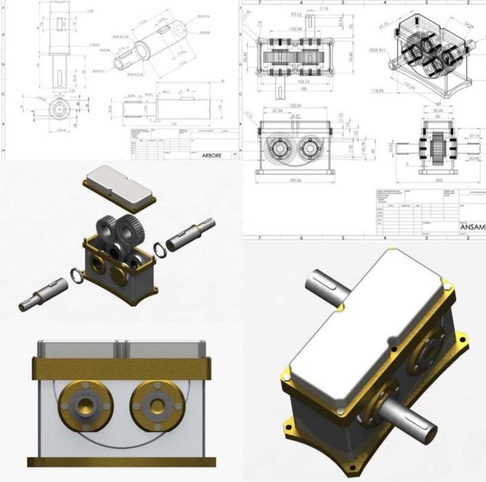 Realizez execut desene 2D 3D - Proiectare in SOLIDWORKS Cluj-Napoca ...