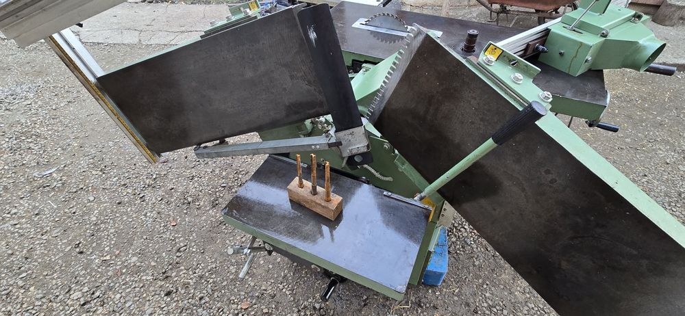 MUT SICAR 300 MONOFAZIC masina universala tamplarie freza antic old ...