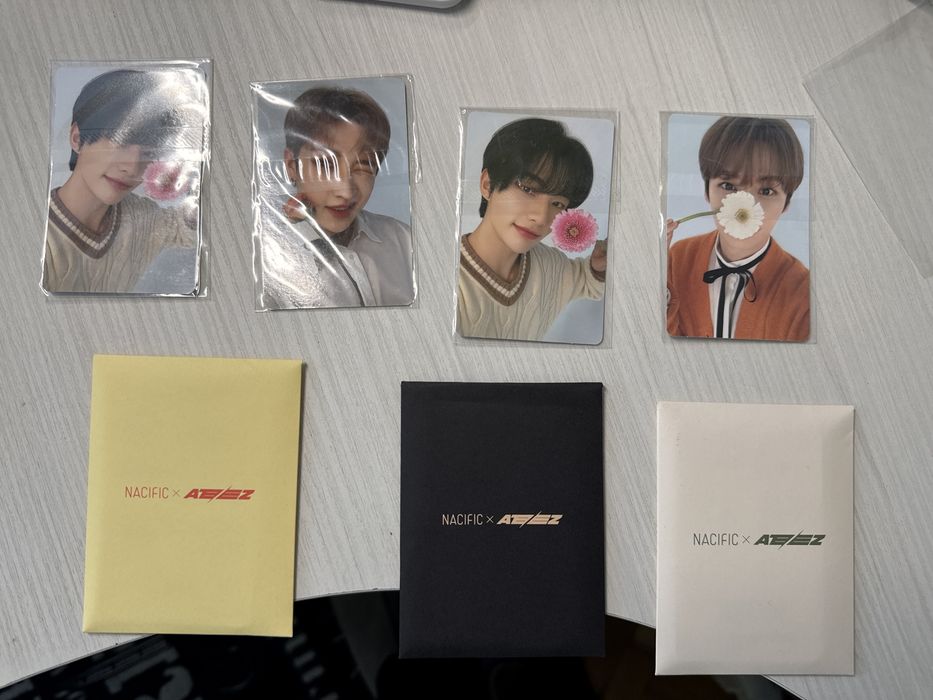 Stray kids ateez nacific лимитирани pcs/картички гр. Габрово Център • OLX.bg