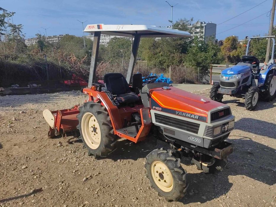 Трактор YANMAR F165 4x4 гр. Русе в.з. Кръста • OLX.bg