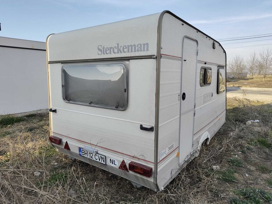 Rulota Usoara Inmatriculata Sterckeman Fjord 360E doar 600Kg Oradea • OLX.ro