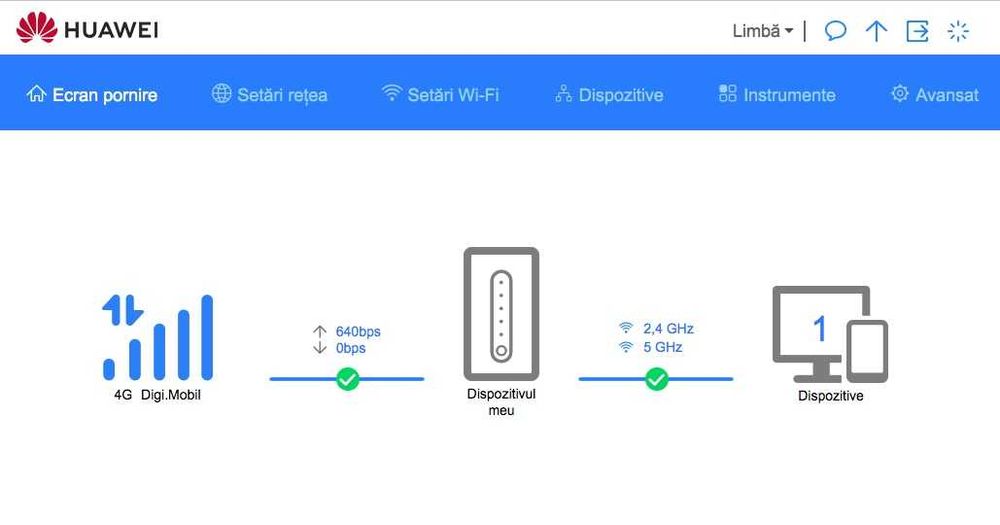 Huawei B530 router WiFi cu antena externa modem SIM 4G+ LTE cat 7 Cluj-Napoca • OLX.ro