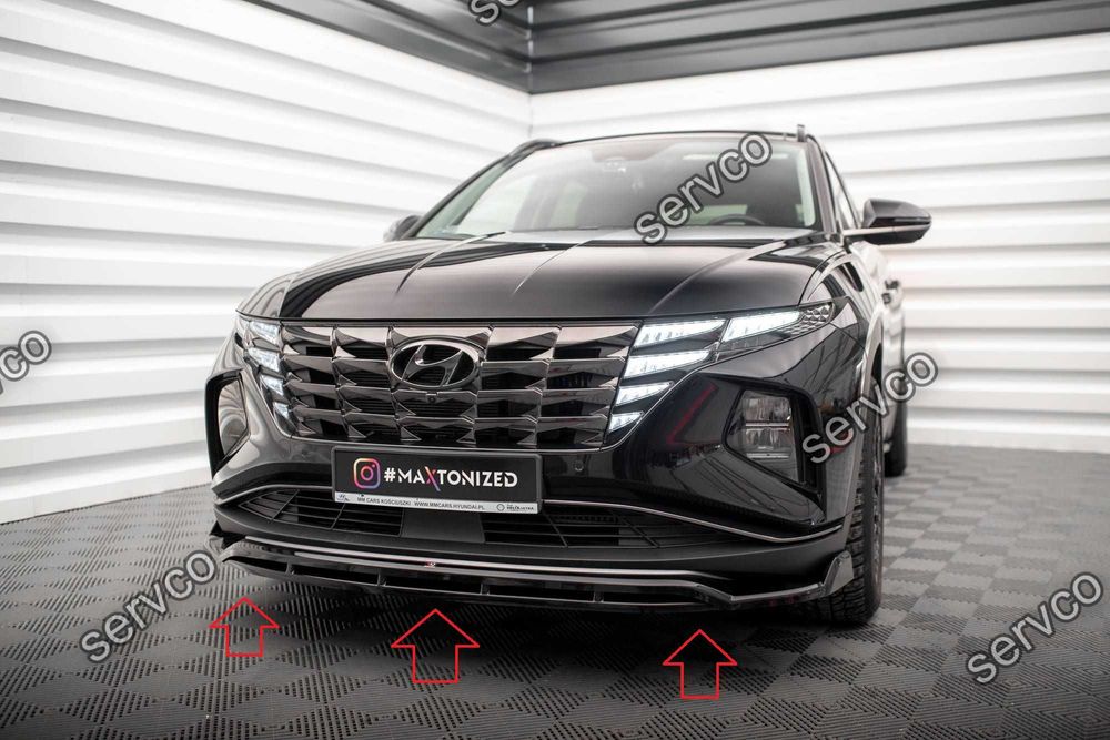Pachet Body kit tuning Hyundai Tucson Mk4 2020- v2 - Maxton Design ...