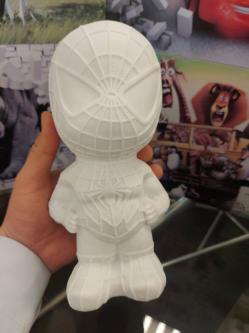 Человек паук капитан америка marvel марвел игрушка пластик копилка: 4 ...