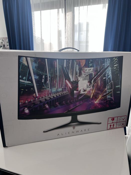 Monitor alienware 32 inch 4k 240 hz OLED nou sigilat Sibiu • OLX.ro