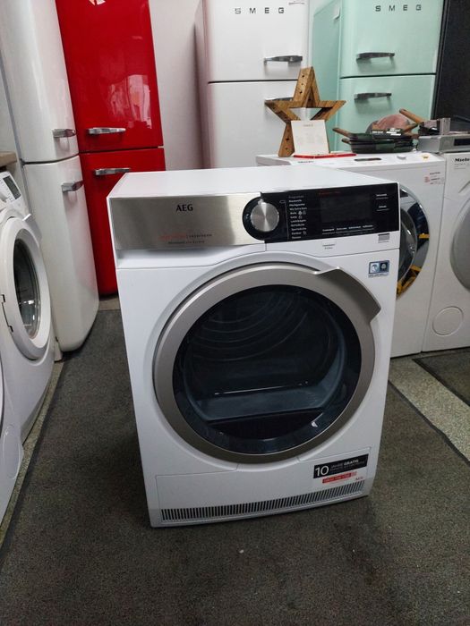 A+++ Сушилня с термопомпа 8kg AEG T8DE86685 , Led ,Sensidry, гр. Ямбол Златен рог • OLX.bg