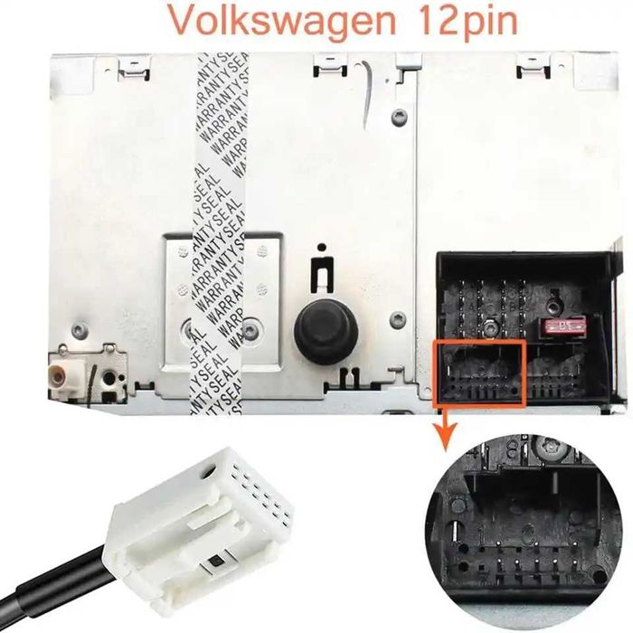 Adaptor USB Aux In Volkswagen RCD 300,500,210, 200, 310 RNS 300 ...