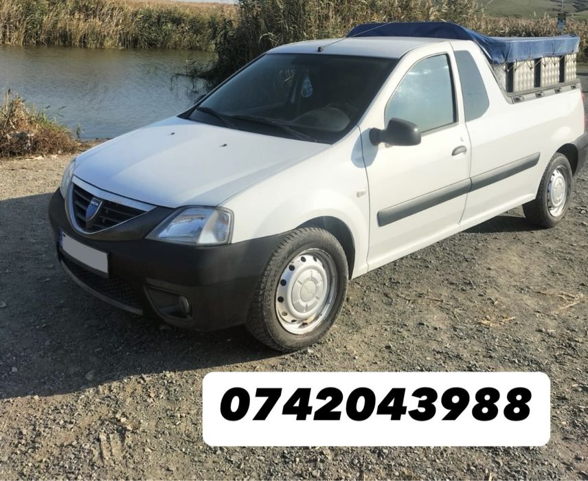 Dacia Logan Pick-up 1.6MPI 90 CP, Servo, Aer Conditionat Enisala • OLX.ro