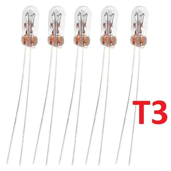 Bec_uri T3 T4 T5 iluminare buton bord bulb dash_board gauge button ...