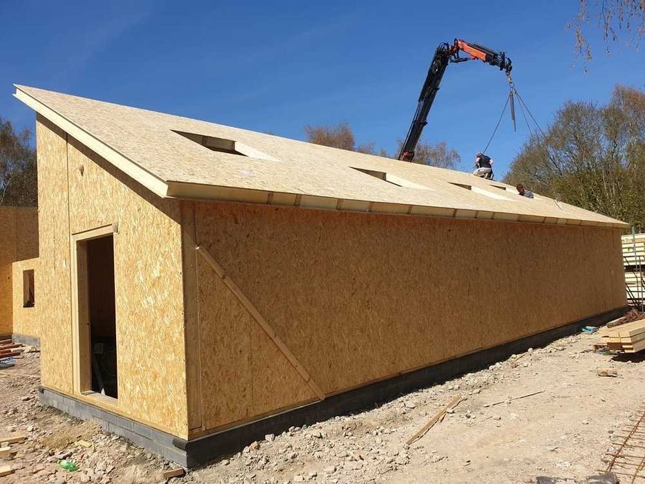 Kit casa modulara 5x10m - Panouri SIP Ilfov Baneasa • OLX.ro