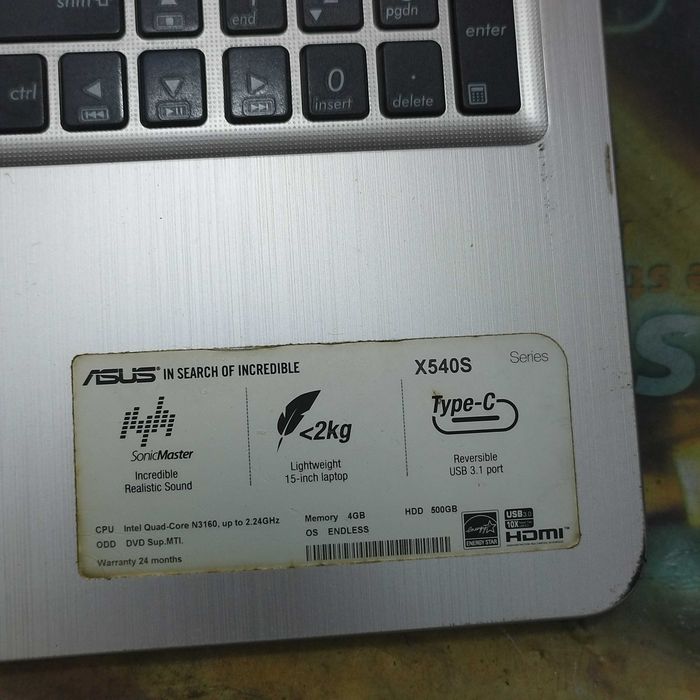 Dezmembez Asus A540S_X540S_X541N Racastia • OLX.ro