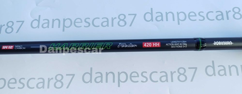 Lanseta Feeder Robinhan HARRIER 4,20 metri A:150gr Nano carbon IM12 ...