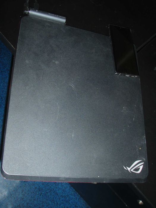 Mousepad ASUS ROG Balteus Qi, RGB, cu incarcare wireless Qi, Aura Sync ...