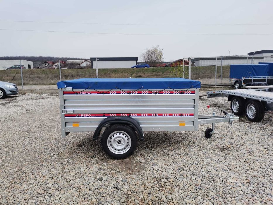 Remorca Auto Repo 750 kg Auto Mono-ax Giurgiu • OLX.ro