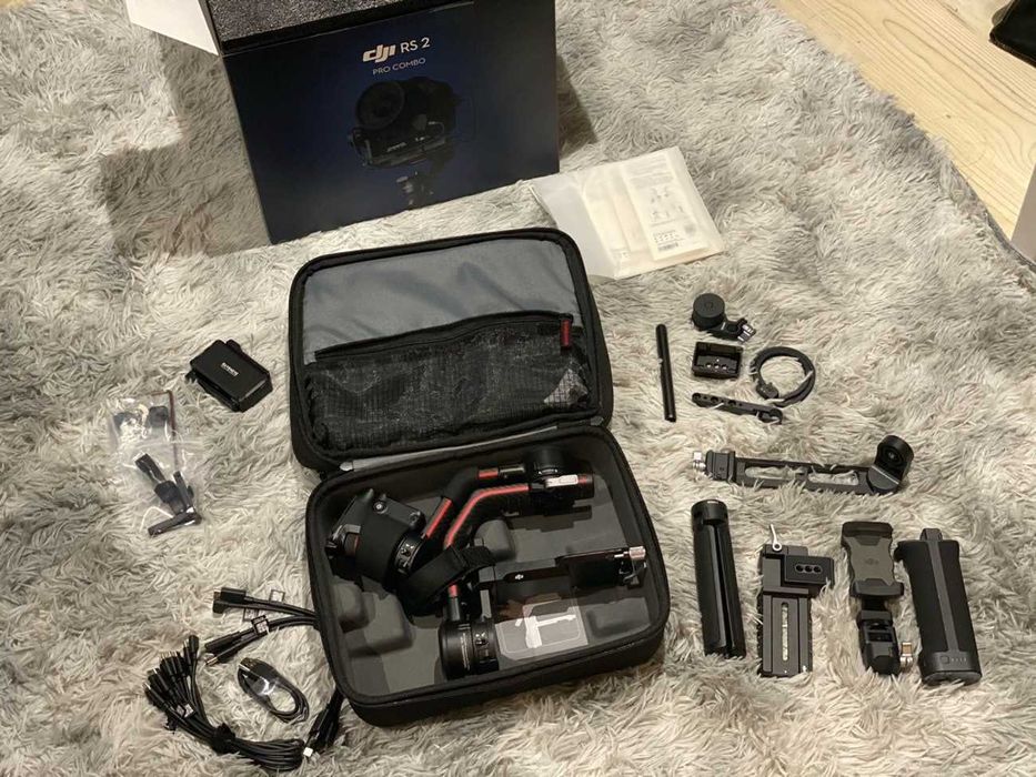 Гимбъл DJI RS2 Pro Combo + Focus Motor + RavenEye - пълен комплект гр ...